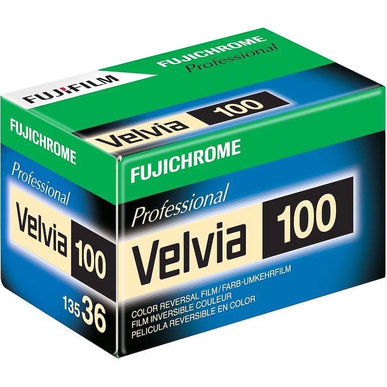 Fujichrome Velvia 100 – Slajd Film 135/36