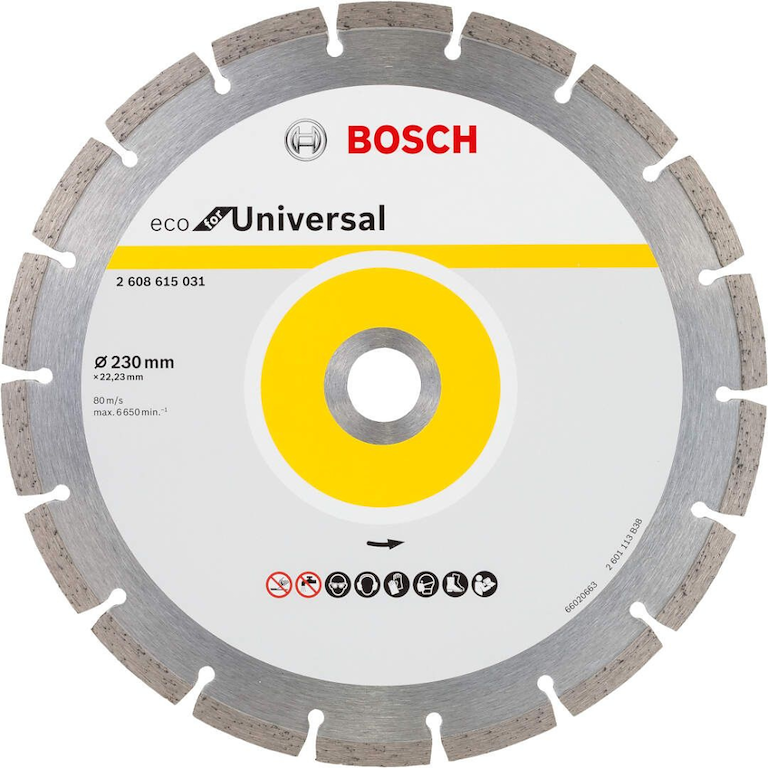 Bosch Dijamantska rezna ploča 300mm-ECO For Universal, 2608615032