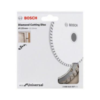Bosch Dijamantska rezna ploča turbo 125mm-ECO For Universal, 2608615037