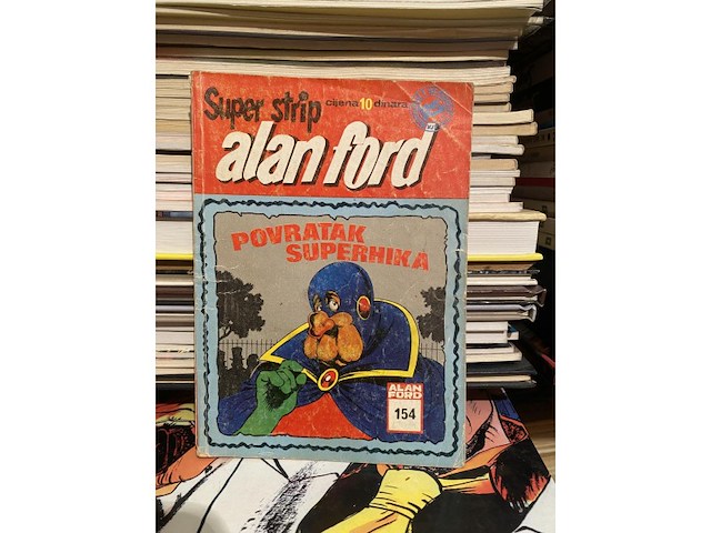 alan ford 154 - Povratak Superhika