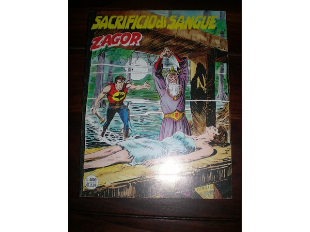 ZAGOR 432 SACRIFICIO  DI  SANGUE*