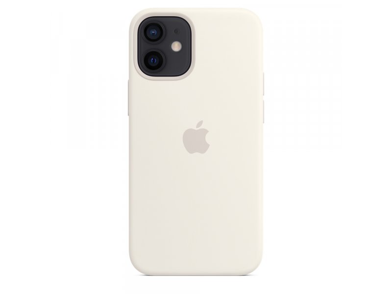 APPLE IPhone 12/12 Pro Silicone Case With MagSafe White (Mhl53zm/A)