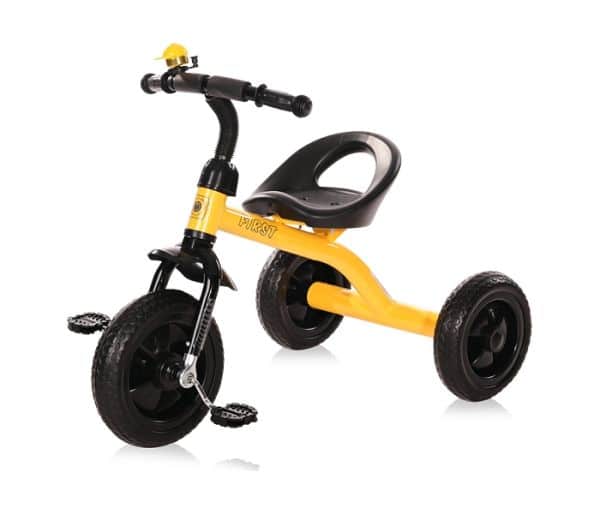 Tricikl za decu First – yellow/black, 10050590010