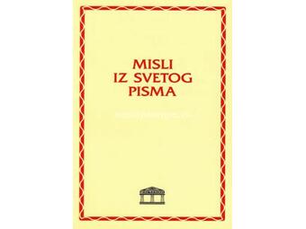 Misli iz Svetoga pisma