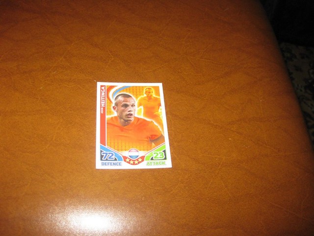 Topps Match Attax - John Heitinga (Holland)