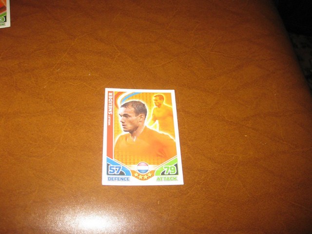 Topps Match Attax - Wesley Sneijder (Holland)