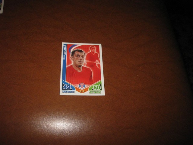 Topps Match Attax - Nenad Milijas (Serbia)