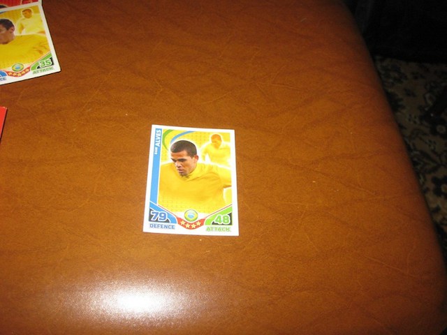 Topps Match Attax - Dani Alves (Brazil)