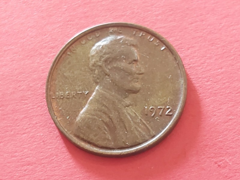 USA - 1 cent 1972 god