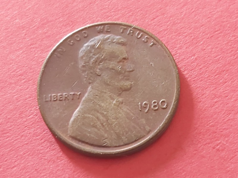 USA - 1 cent 1980 god