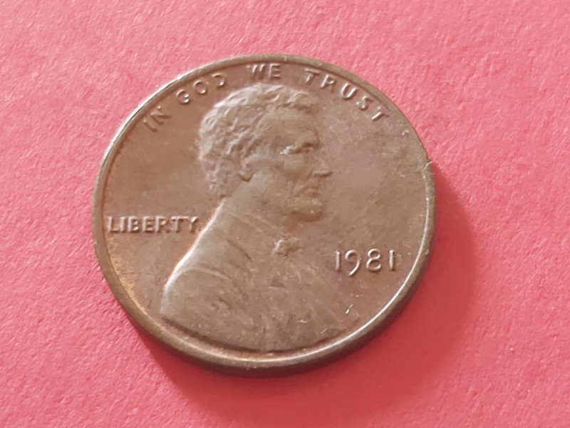 USA - 1 cent 1981 god