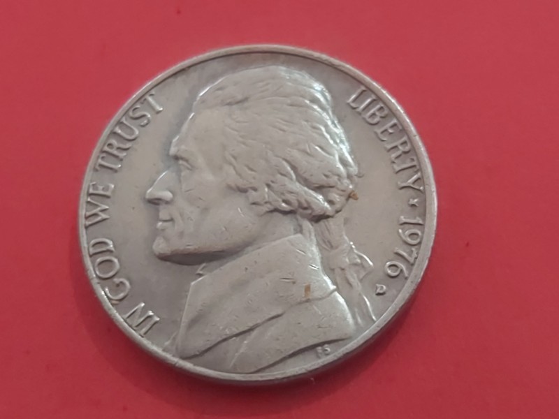 USA - 5 cents 1976 god d