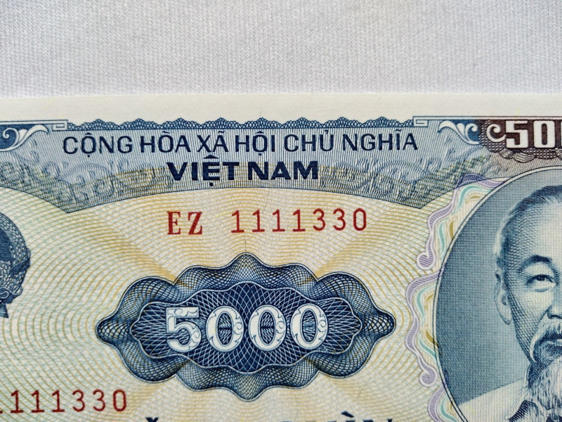 Vijetnam 5.000 dong, 1991 god.UNC,lep broj