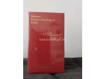 Baccarat Rouge 540 Maison Francis Kurkdjian Parfem