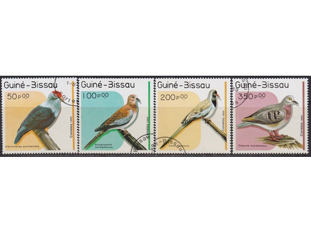 Gvineja Bisao 1989 Ptice poništeno