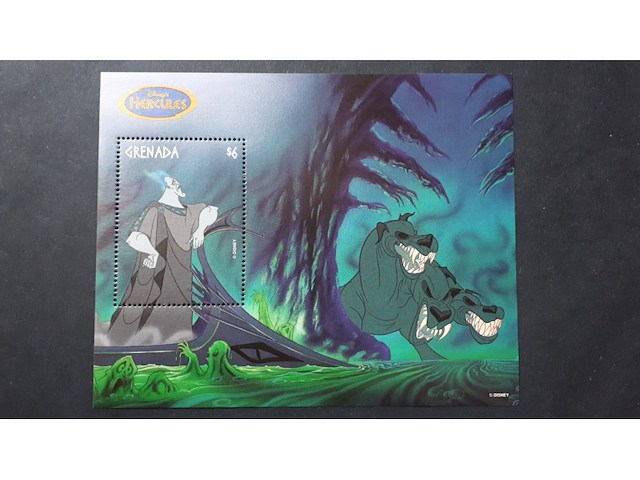 Dizni (Disney) Grenada 1998. Hercules 1 ** Čisto B180