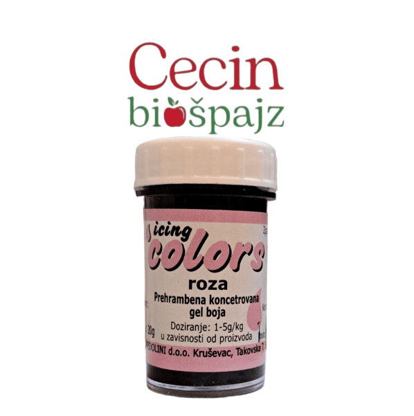 Gel boja roze 20g