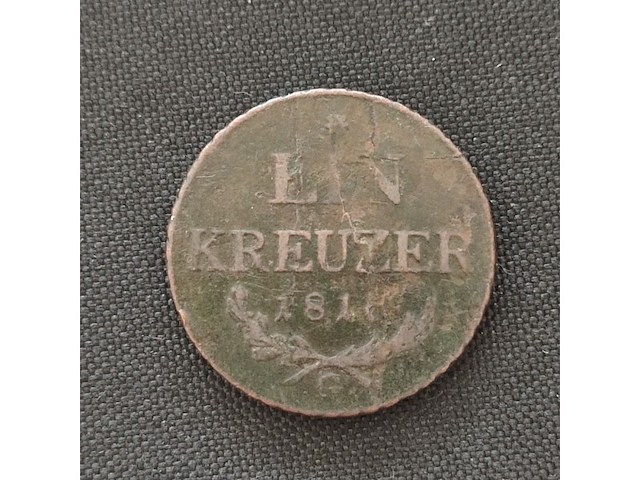 EIN KREUZER 1816 G