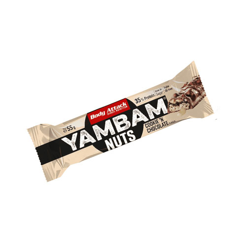 YAMBAM NUTS COOKIE ‘N CHOCOLATE 55GR