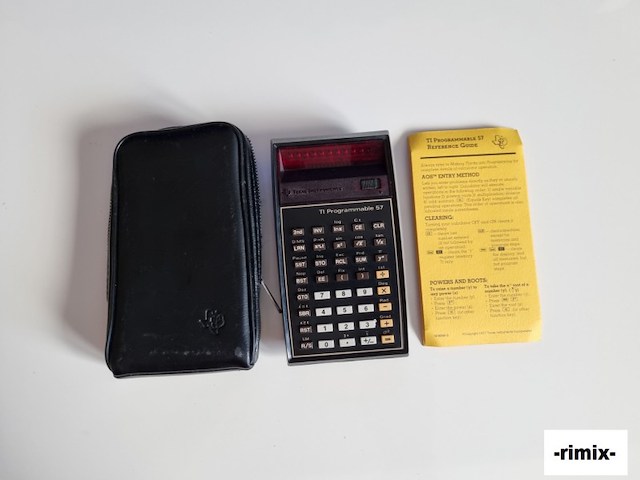 Texas instruments - TI programable 57