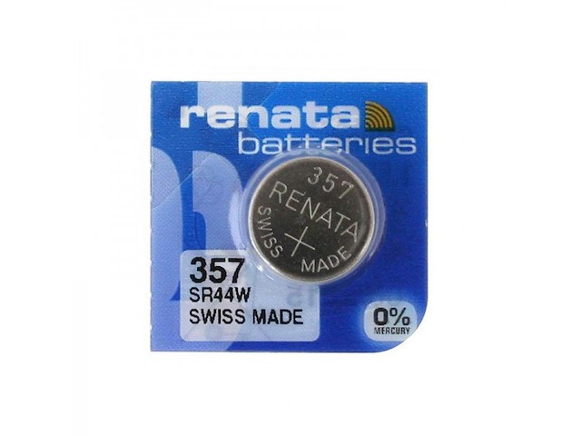 Baterija srebro oksid Renata 1.55V SR44W/357