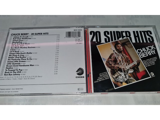 Chuck Berry - 20 super hits , ORIGINAL