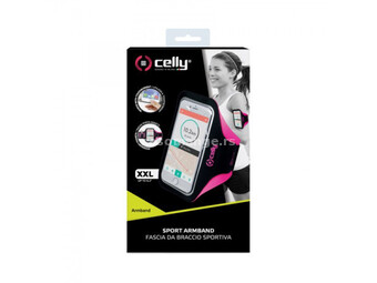 Celly sportska futrola za mobilni telefon u pink boji ( ARMBANDXXLPK )
