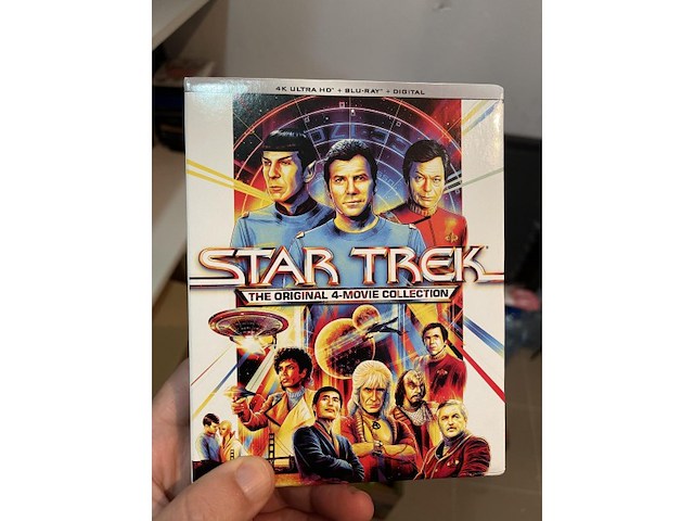 Star Trek the original 4 movie 4k UHD blu ray