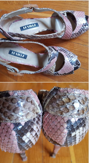 Le Silla sandale od zmijske kože, original
