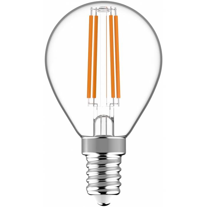 LED Filament Mini lopta 4.5W E14 NW 4000K