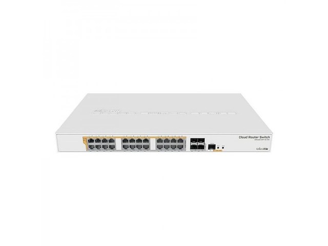 Mikrotik (CRS328-24P-4S+RM) RouterOS 5L ili SwitchOS dual boot PoE switch (48825)