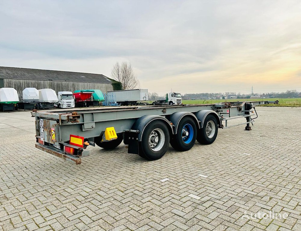 Trouillet ADR Container chassis 20+30+40ft - Extanded poluprikolica za prevoz kontejnera