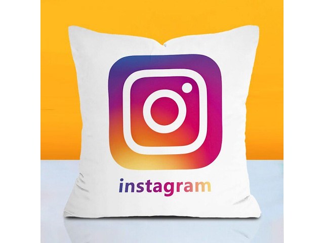 Dekorativni jastuk - Instagram - Novo