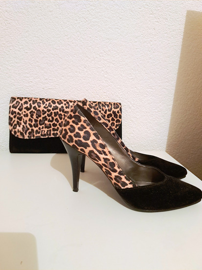 Salonke i tasna animal print