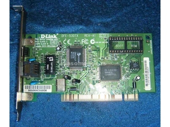 Ispravne mrežne PCI i PCIe kartice, obične i gigabitne, od