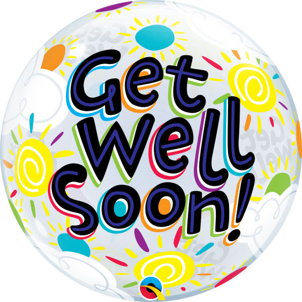 49337
22″ Bubble Get Well Soon