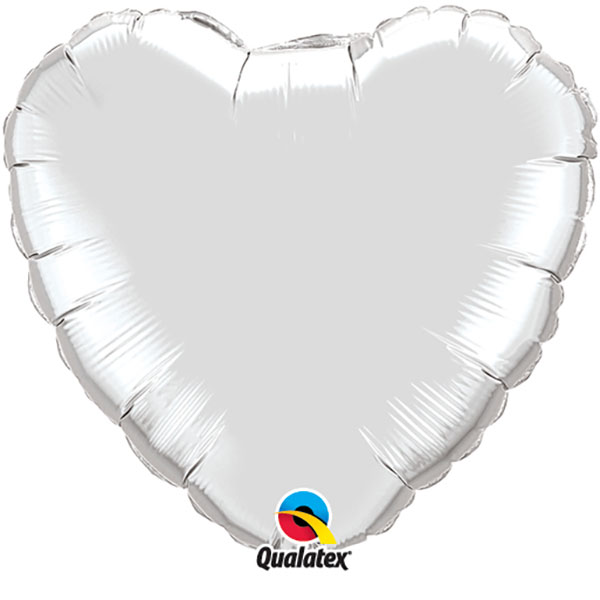 12659
36″ Foil Heart Silver