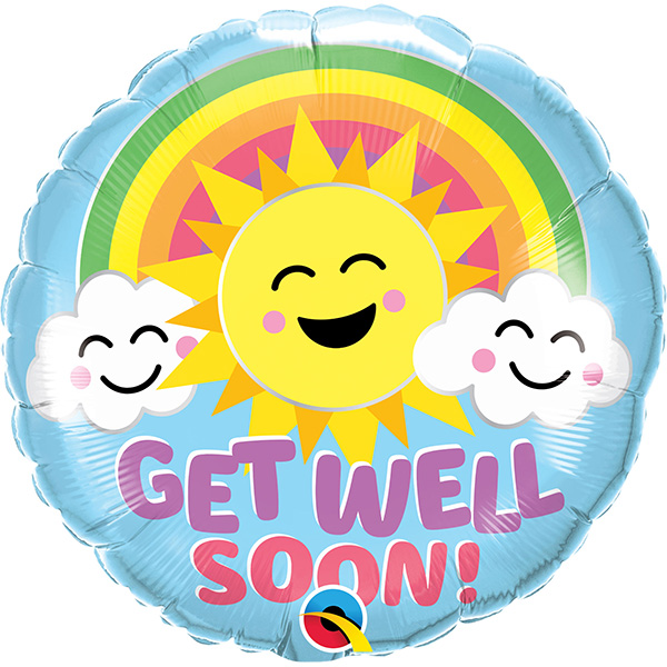 26703
18″ Foil Get Well Soon Sunny Smiles