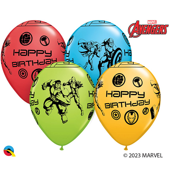 18674
11″ Latex Marvel’s Avengers Birthday (4)