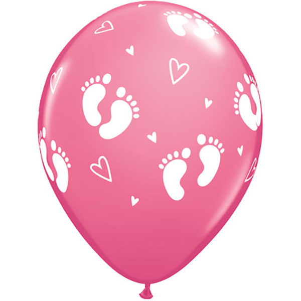 44793
11″ Latex Baby Footprints & Hearts Rose (5)