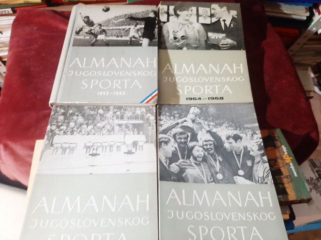 500 ALMANAH JUGOSLOVENSKOG SPORTA 1943 -1976.