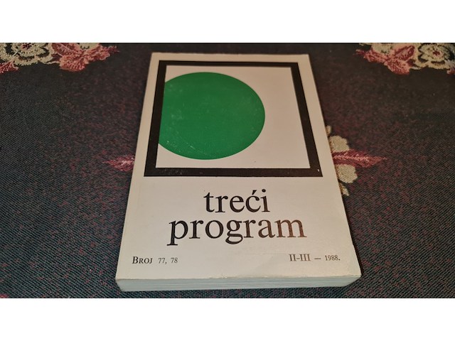 Treći program , broj 77, 78 II-III - 1988.