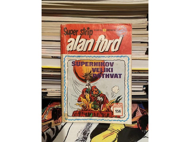 Alan Ford 156 - Superhikov veliki pothvat