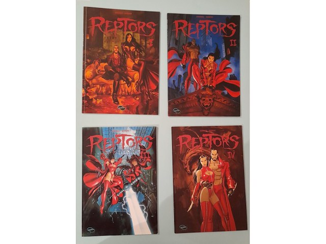 Reptors, System comics, Komplet 1-4