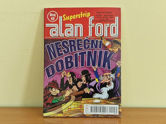 Alan Ford 48 Nesrećni dobitnik