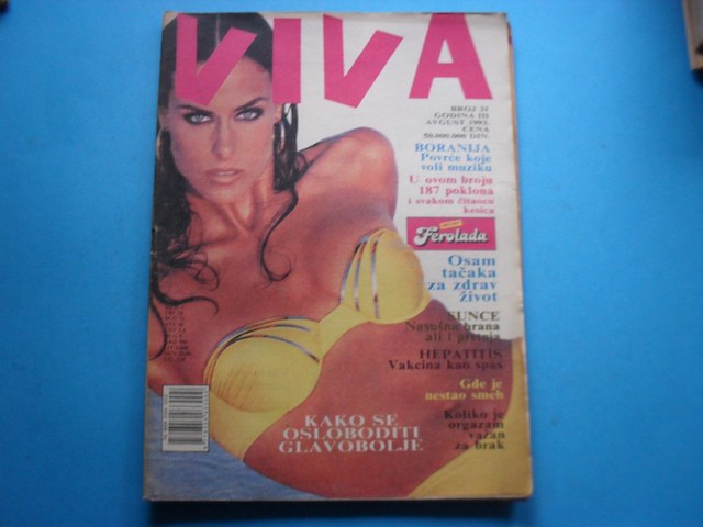 VIVA Broj 31 avgust 1993