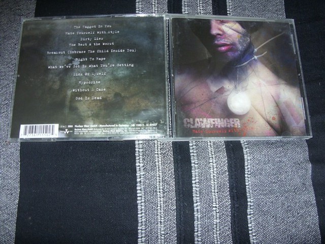 Clawfinger ‎– Hate Yourself With Style CD NB Germany