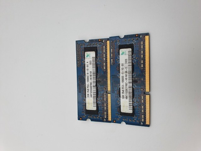 RAM memorija za laptop 3GB ddr3 1333Mhz