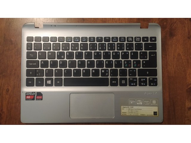 Palmrest , touchpad i tastatura za Acer V5-122P
