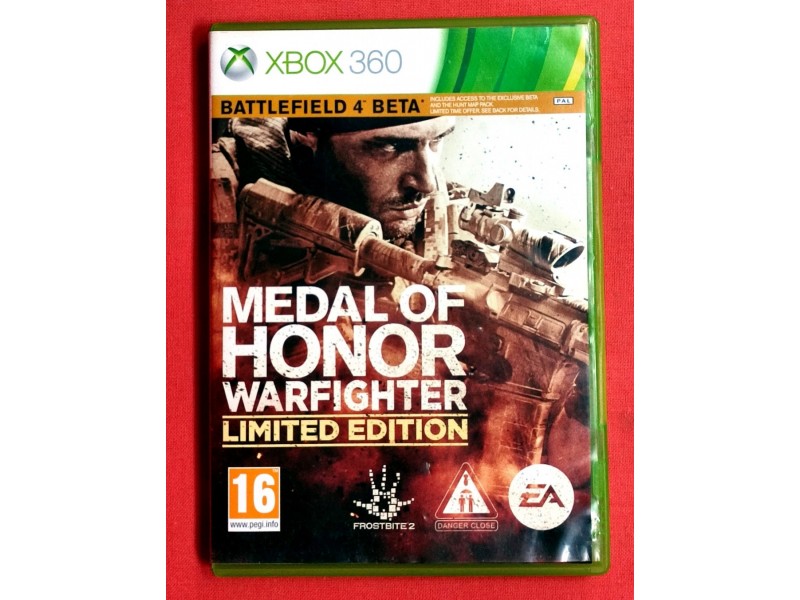 Medal of Honor Warfighter 2xcd - XBox 360 Orig. Igra